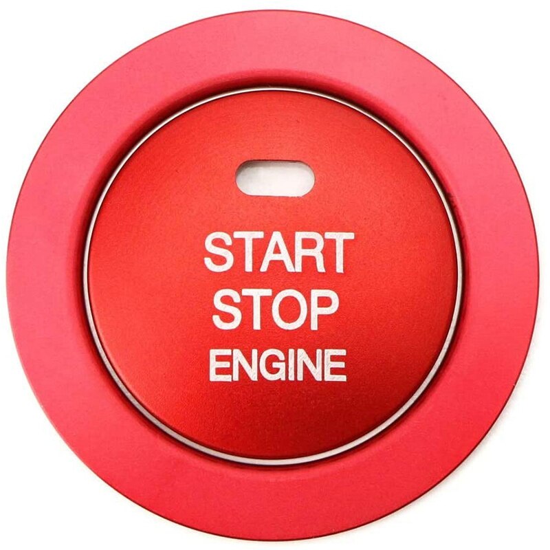 Nøkkelfri motor trykk startknapp med / omgivende r... – Grandado