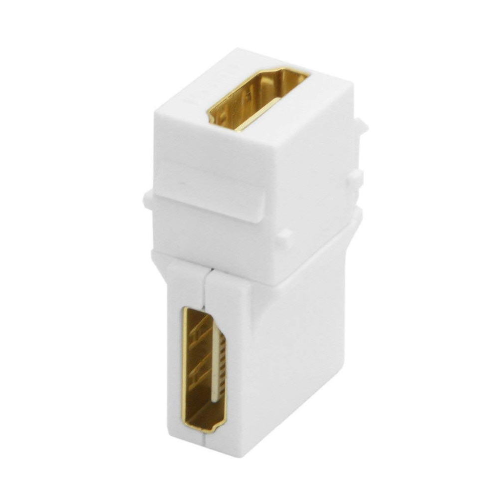 Hdmi Keystone Jack Inserts 90 Graden Haakse Hdmi F... – Vicedeal