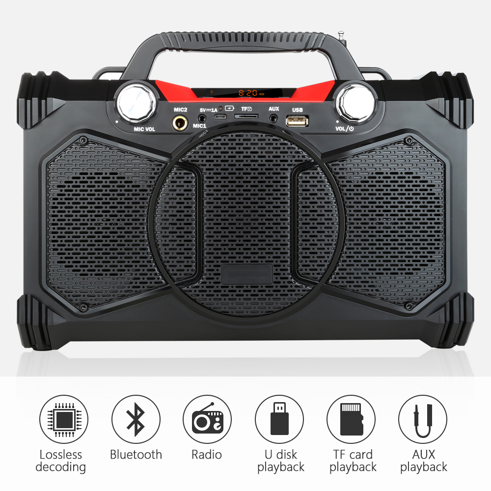 30W Bluetooth Speaker Draagbare Draadloze Grote Po... – Grandado
