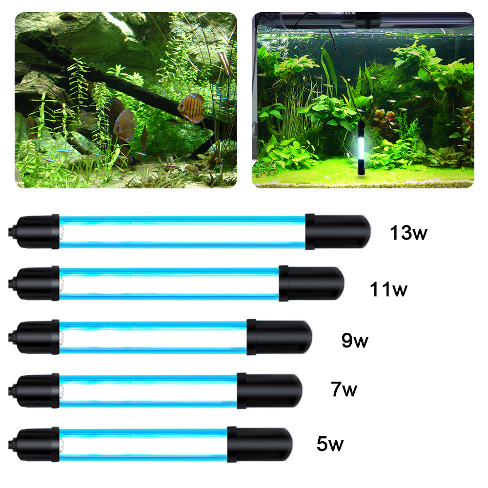 Aquarium Submersible UV Sterilizer Lamp Light Wate... – Vicedeal