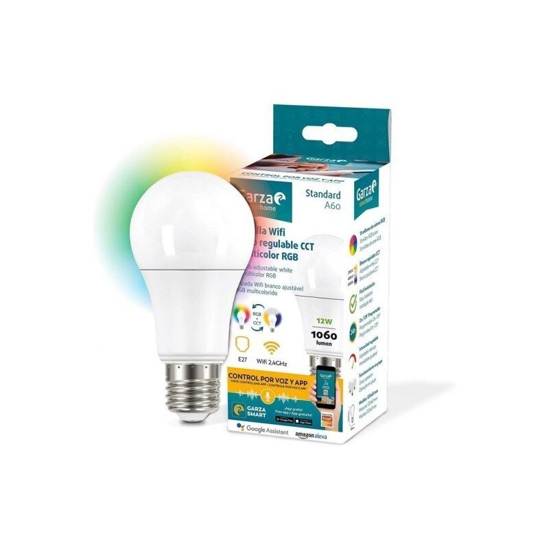 Bombilla Standar Led inteligente CCT+RGB WIFI GARZ... – Grandado