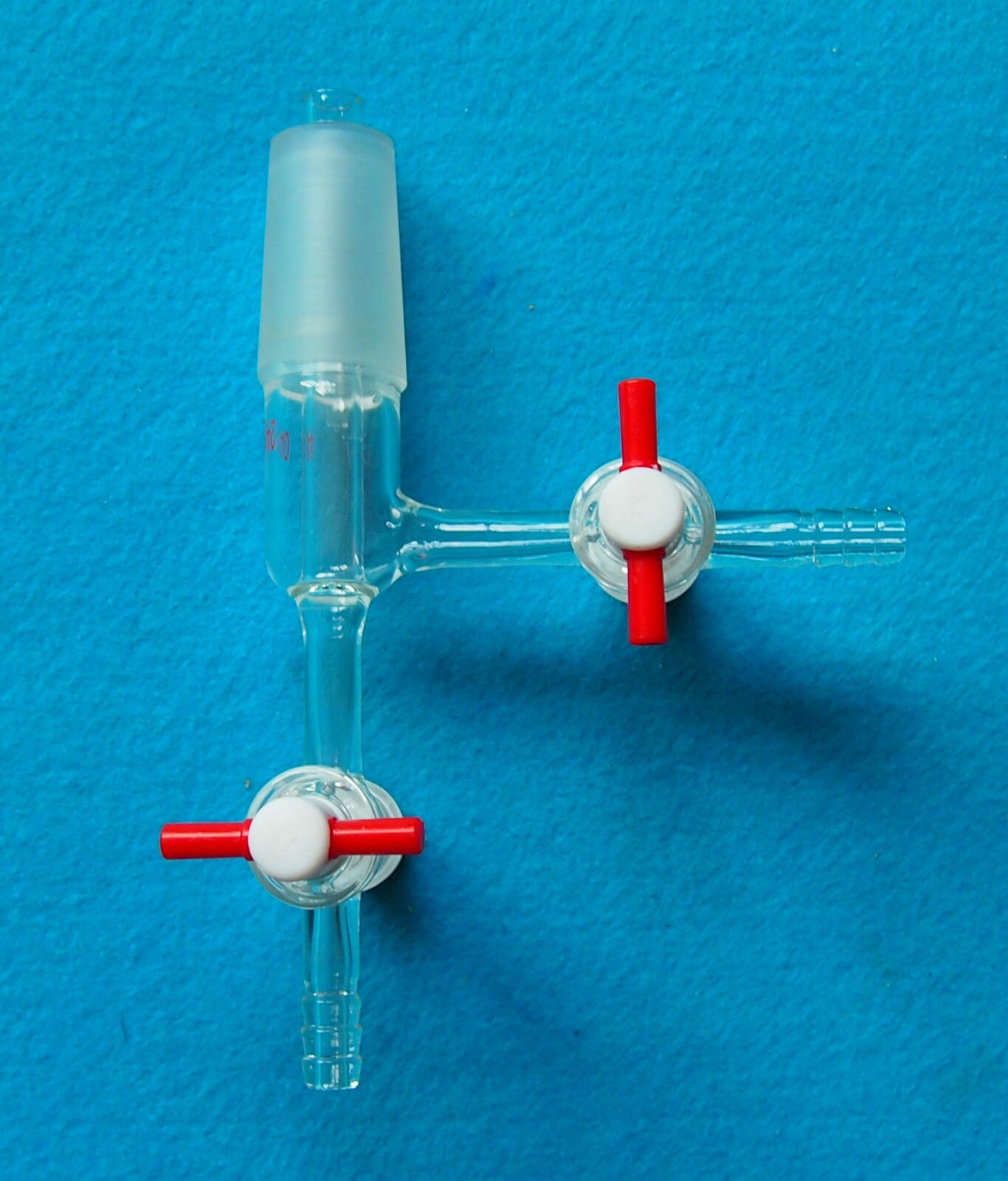 24/40,Glass Vacuum Transfer Adapter,Two PTFE Stopc... – Grandado