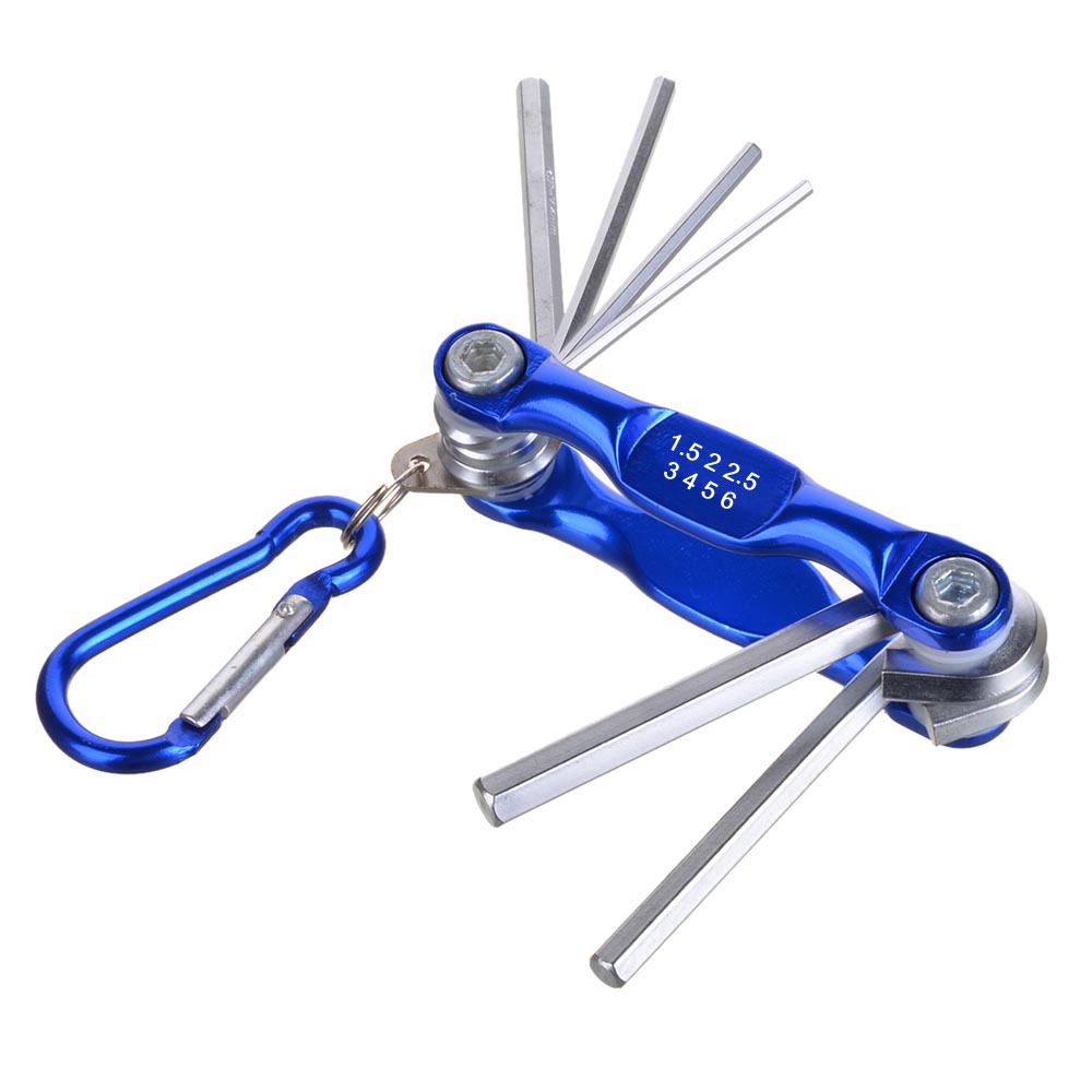 1.5-6mm Folding Hex Wrench Metal Metric Allen Wren... – Vicedeal