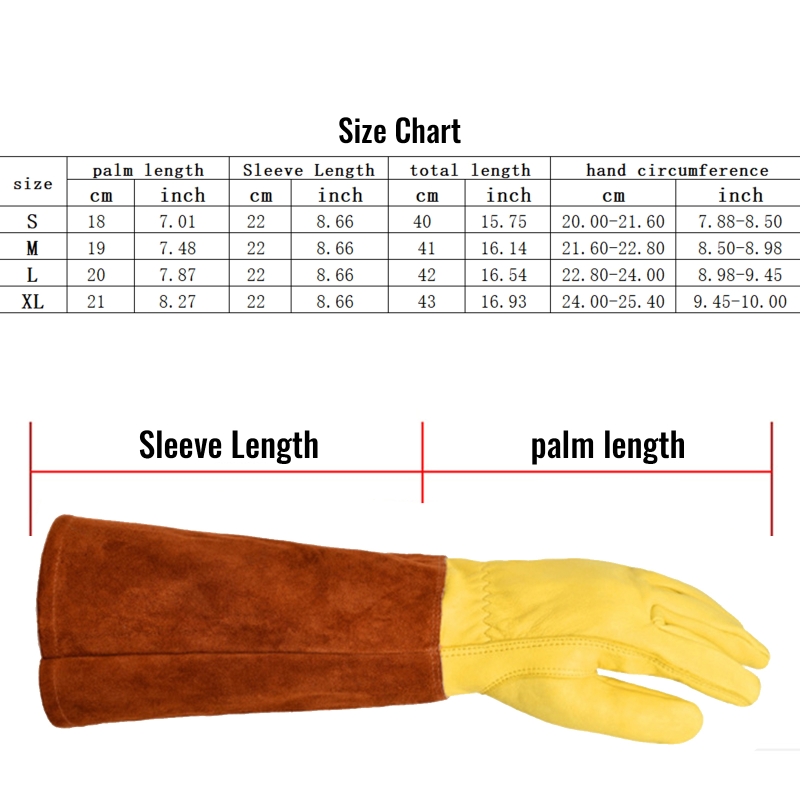69HF Rose Pruning Thorn Proof Gardening Gloves Lon... – Vicedeal