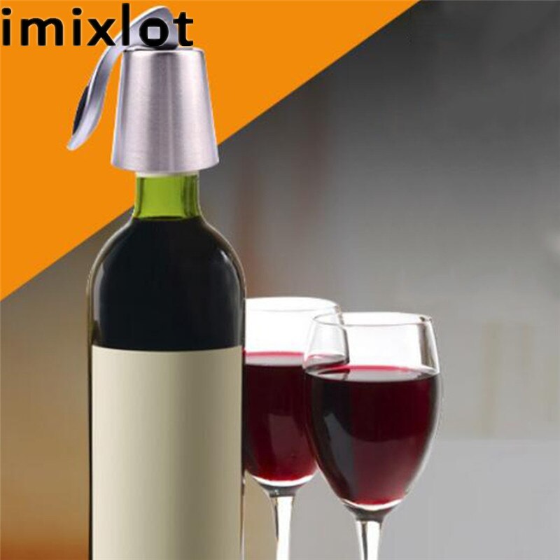 Imixlot Stainless Steel Vacuum Sealed Red Wine Bot... – Grandado