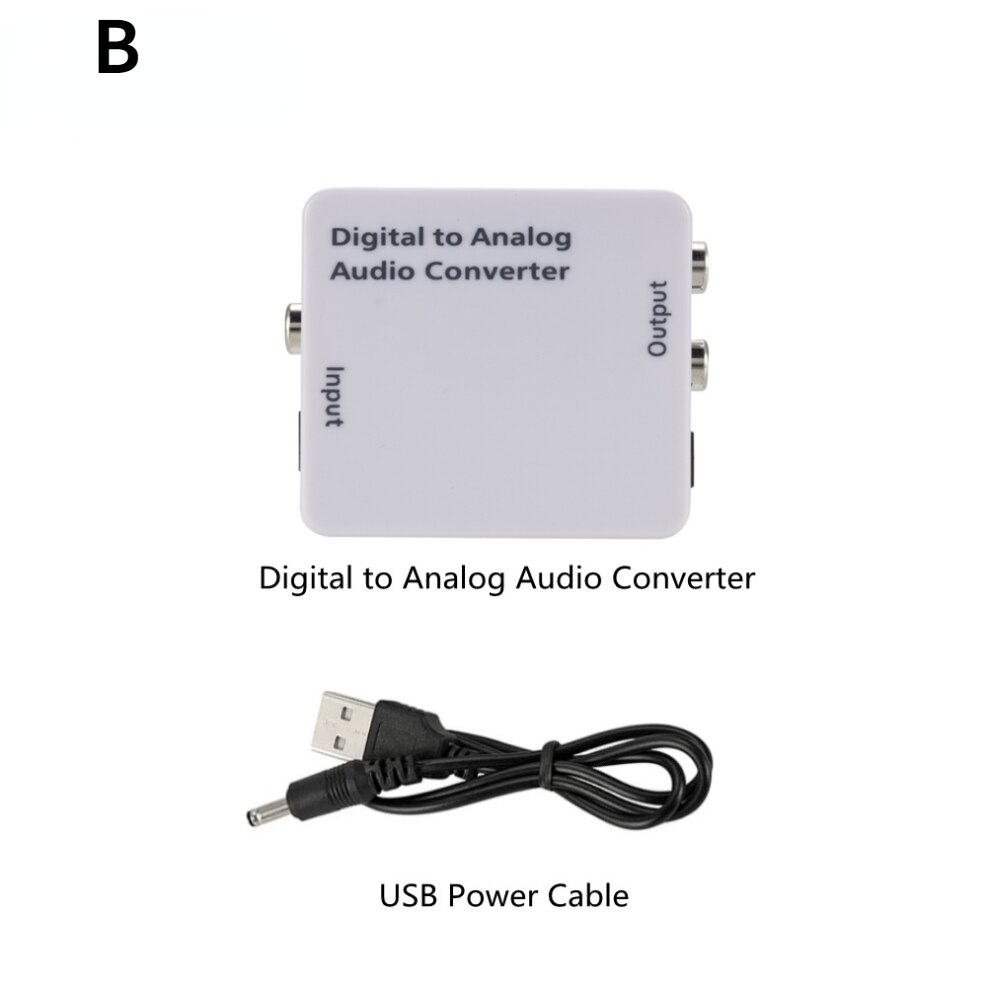 LccKaa Digital to Analog Audio Converter Digital O... – Vicedeal