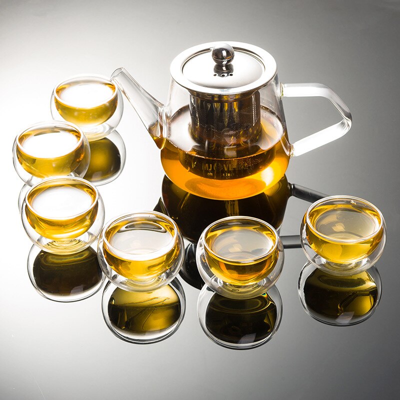 6Pcs Hittebestendig Dubbel Glas Hittebestendig Gla... – Grandado