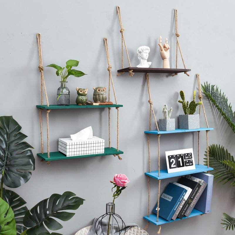 Aan de muur te bevestigen opbergrek van scandinavi... – Vicedeal