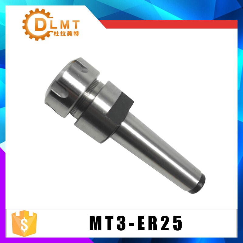 CNC Milling Collet Chuck MT3 ER25 M12 Taper Collet... – Grandado