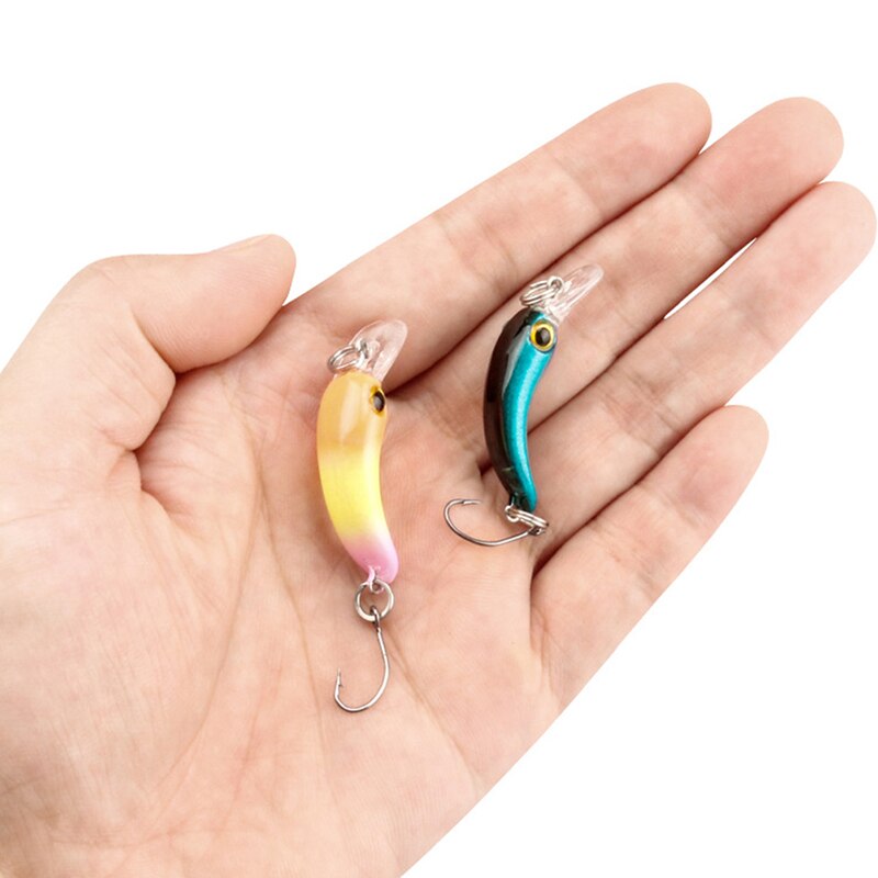 1Pcs Drijvende Mini Minnow Vissen Lokken 1.3G 4Cm ... – Grandado