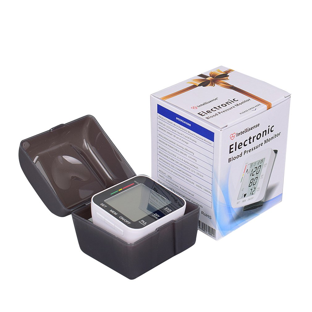 1 set Electronic Wrist Pressure Monitor ABS Englis... – Grandado