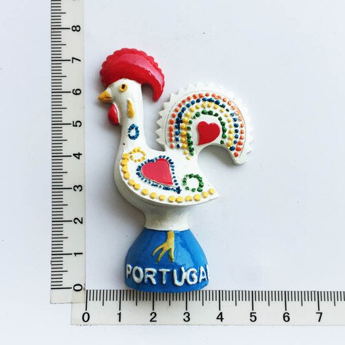 Fridge Magnet Souvenir Hand Painted Portugal Landm... – Vicedeal