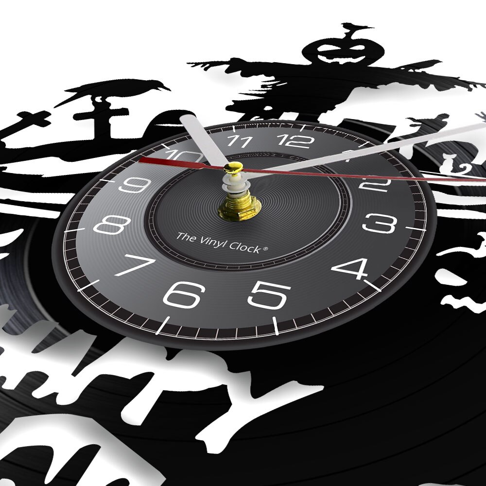 Dracula's Castle Handmade Wall Clock Halloween... – Vicedeal