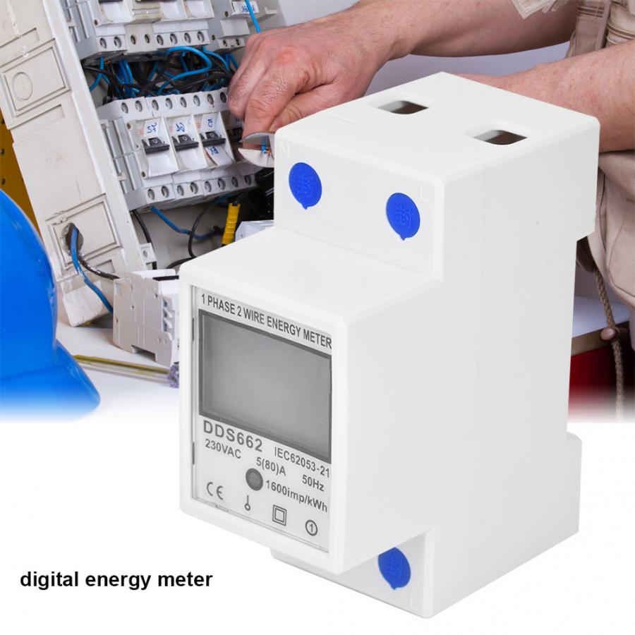 Digital Energy Meter Good Reliability LCD Display ... – Grandado