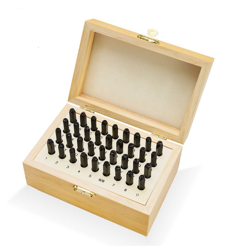 36pcs/set Stainless Steel Letter Number Punch Set ... – Vicedeal