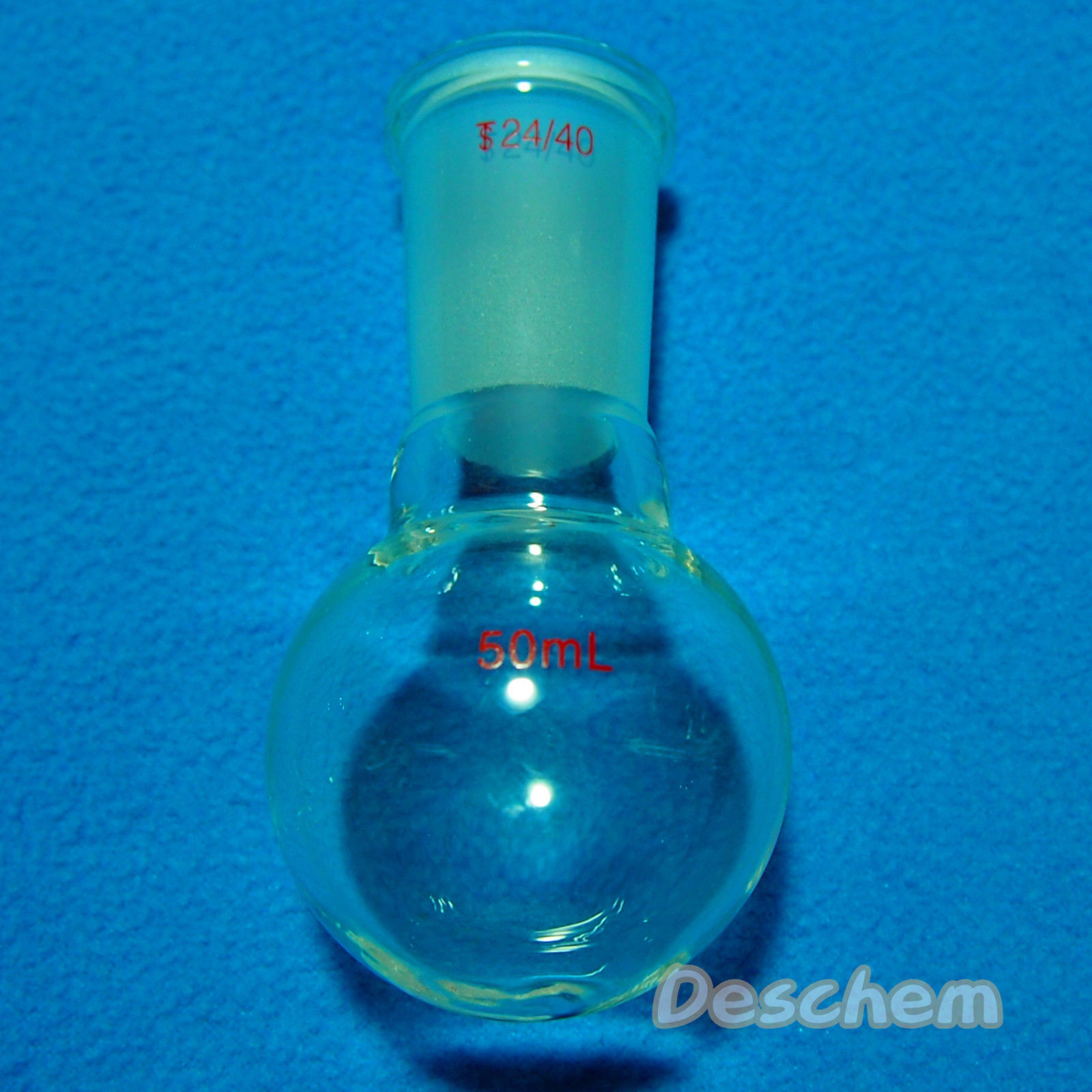 50 ml, 24/40, 1-Cuello, matraz de cristal de fondo... – Grandado