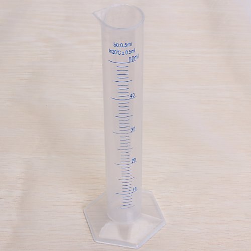 50 ml Transparent kunststoff absolvierte rohr. – Vicedeal