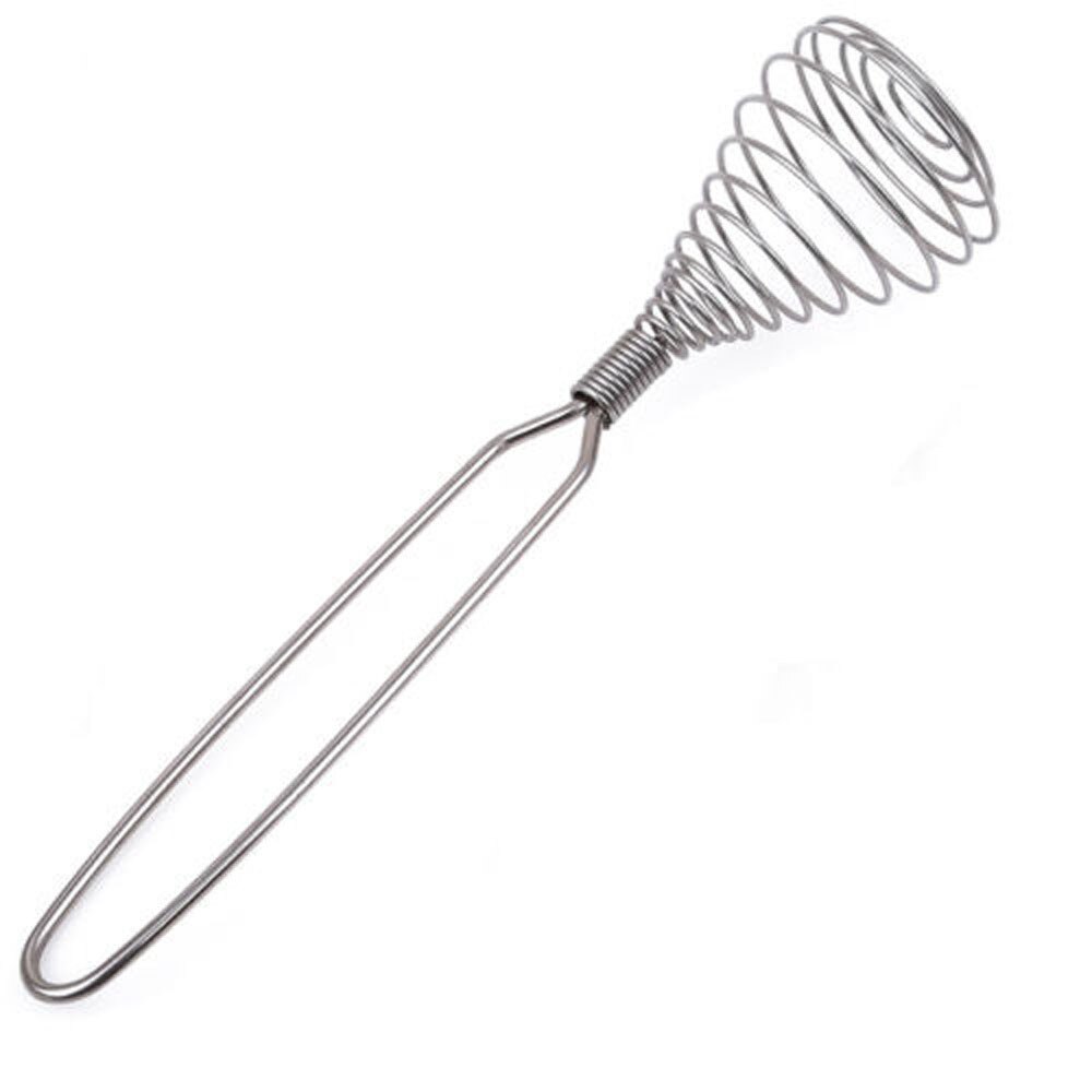 Manual Egg Beater Spring Coil Wire Whisk Stainless... – Grandado