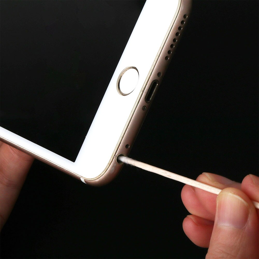 100Pcs/Bag Cotton Swab Stick for iPhone iPad Samsu... – Grandado