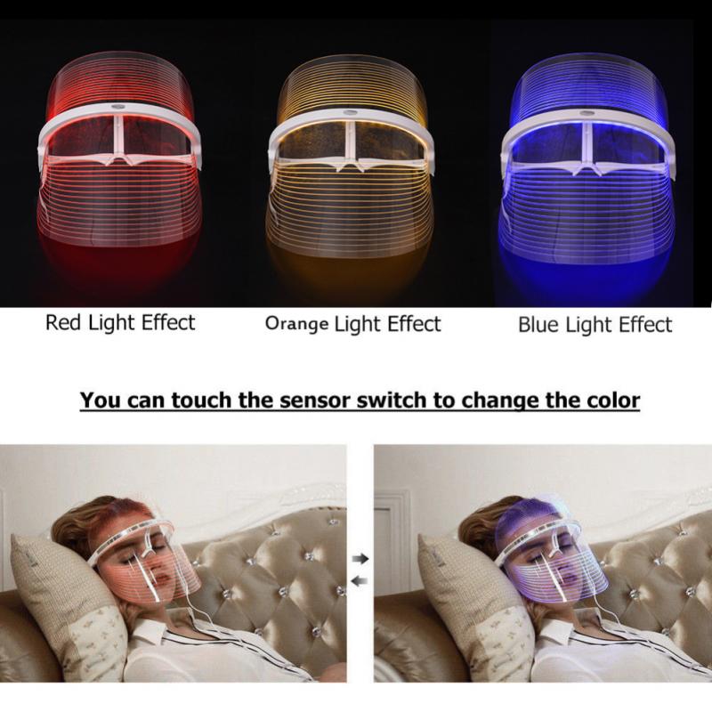 LED Facial Mask Anti-Wrinkle Light Photon Therapy ... – Grandado