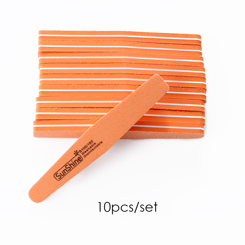 10 Stks/partij Nagelvijl Buffers Set 100/180 Trimm... – Grandado