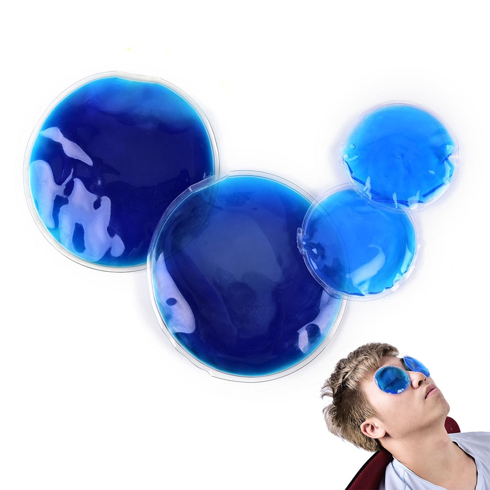 7cm 1Pc Round Shape Reusable Ice Cold Gel Pack The... – Grandado