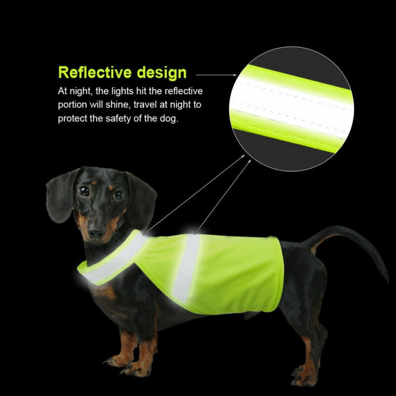 Small Large Dog High Visibility Safety Reflective ... – Grandado
