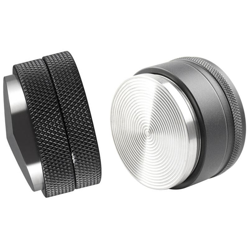 2x Coffee Tamper 58.35mm Stainless Steel Convex Ba... – Grandado