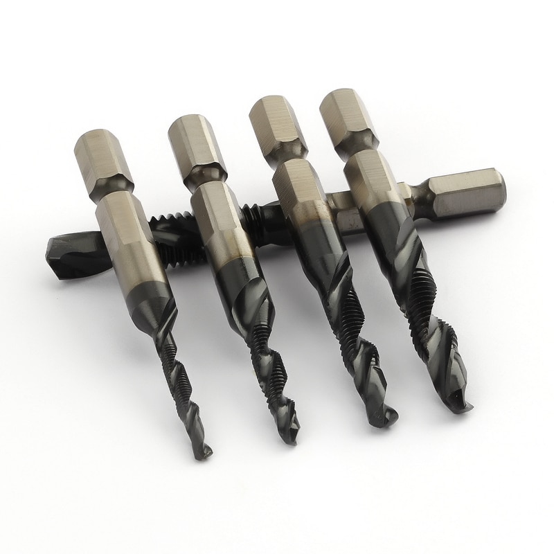 HRC89 TIALN Coated Combination Tap Drill Bits Meta... – Vicedeal