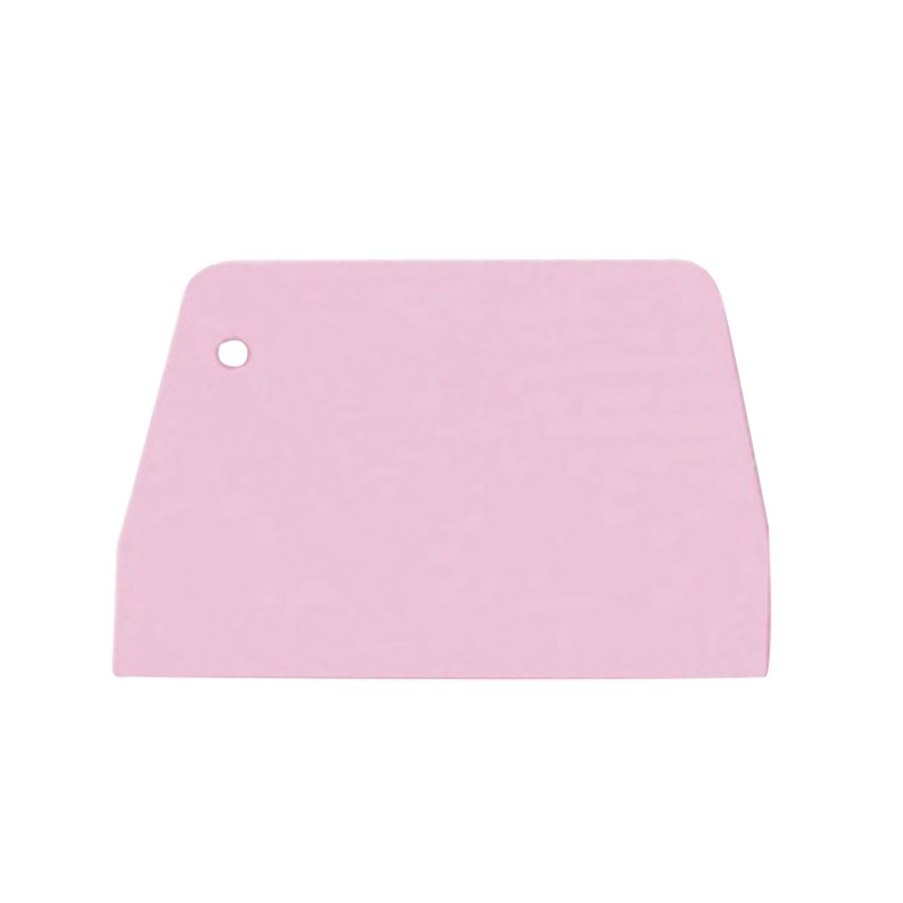 Pink Trapezoidal Cake Cream Scraper Noodle Scraper... – Vicedeal