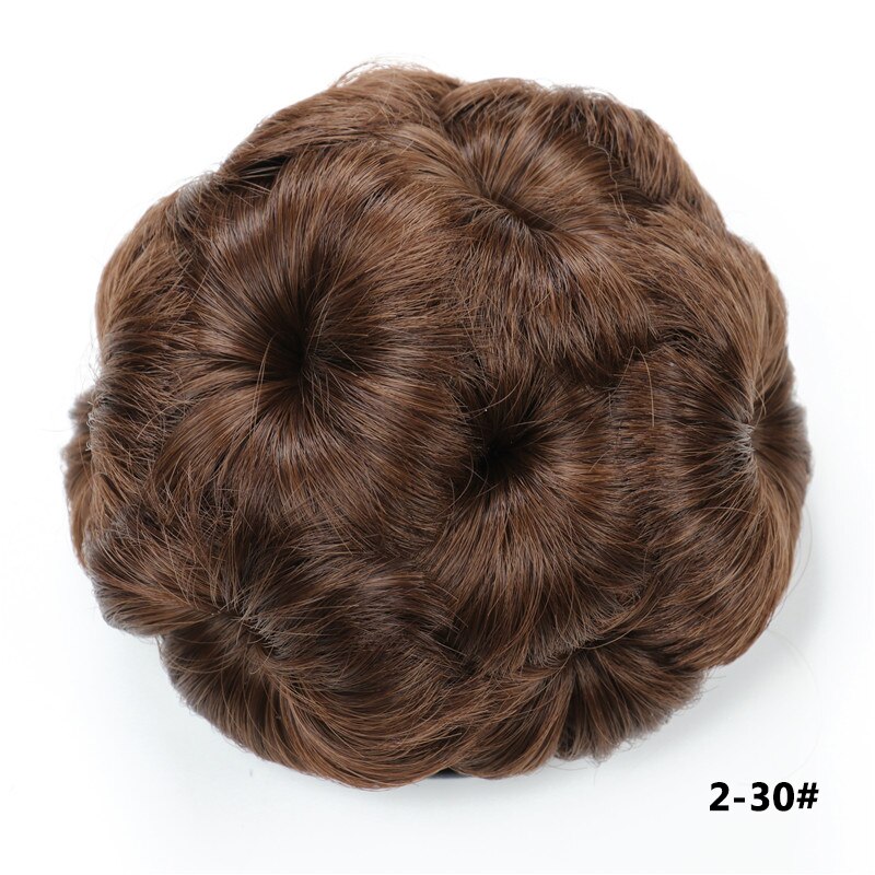 Chorliss Synthetic Chignon Nine Flowers Hair Women... – Grandado