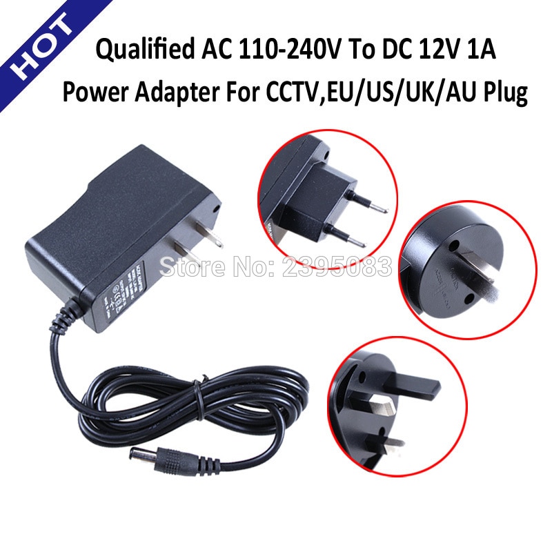 Qualified AC 110-240V To DC 12V 1A Power Supply Ad... – Grandado