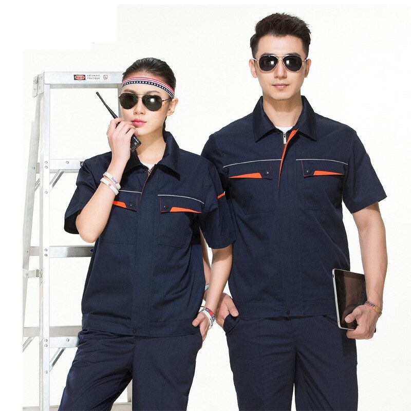 Woman Men Work Overall Working Uniform Spring Thin... – Grandado