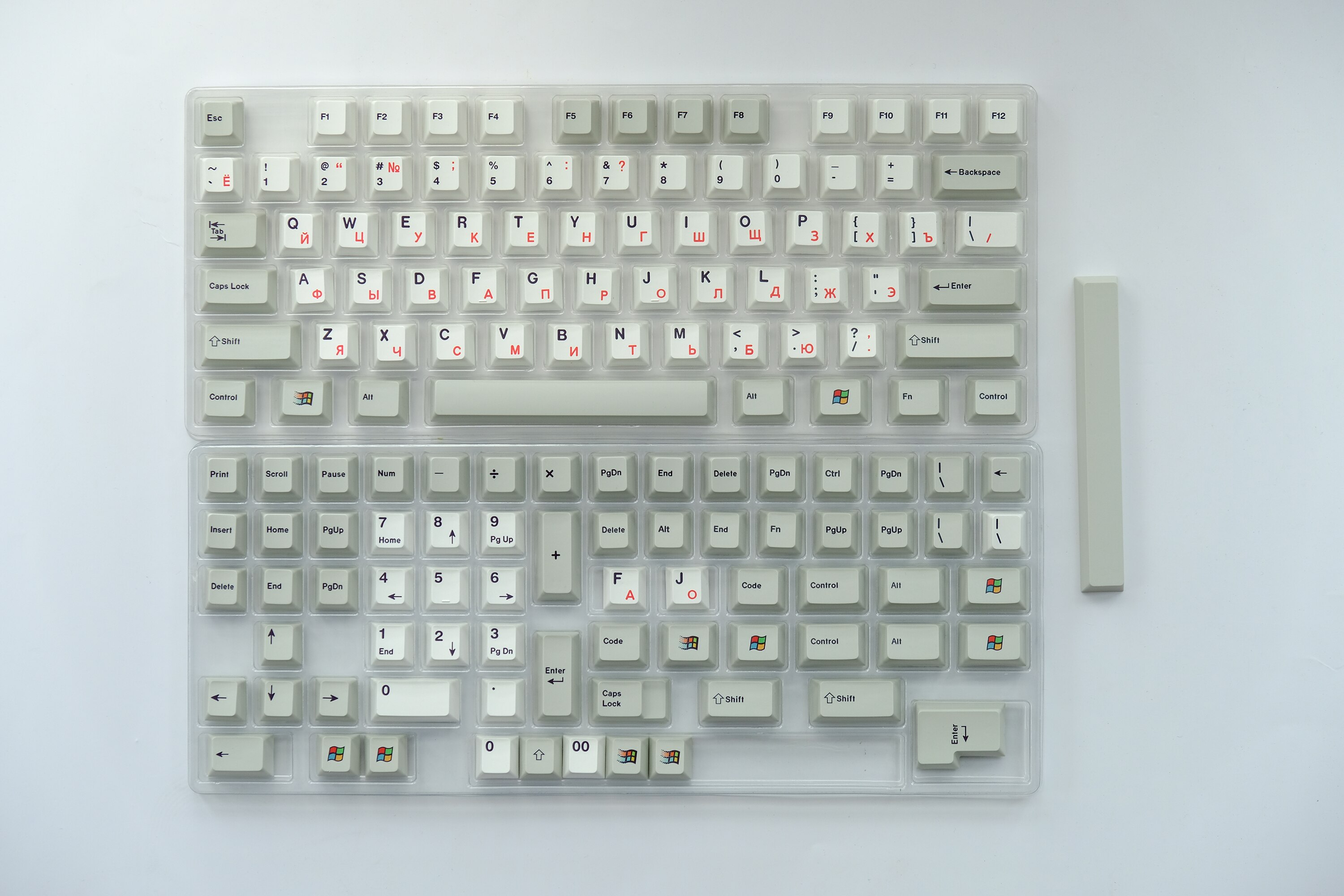 128 Keys GMK Classic Retro Cyrillic Keycaps Cherry... – Grandado