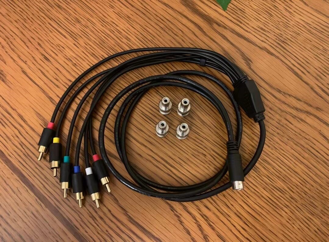 Arcade Cbox 4 in1 RGBS/RGB Cable Cord Replacement ... – Grandado