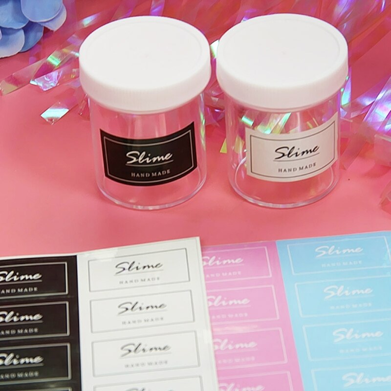 Slime Containers Sticker Storage Box Sticker Slime... – Vicedeal