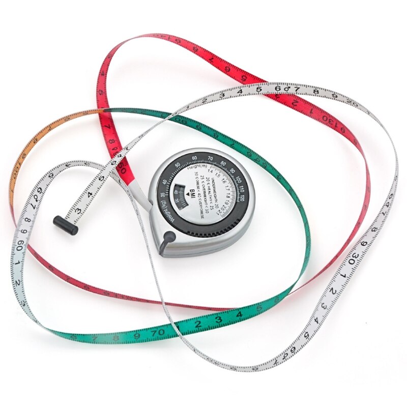 BMI Measuring Tape Measure 150cm Body Calculator F... – Vicedeal