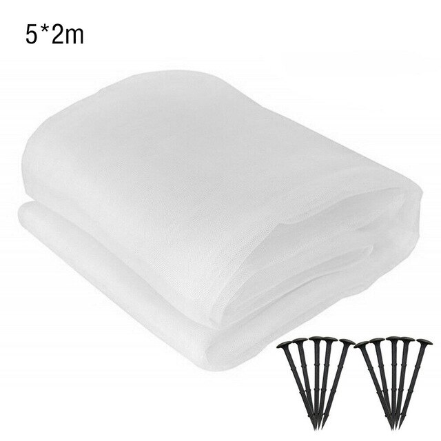 5/10m Mosquito Garden Bug Insect Netting Barrier B... – Grandado