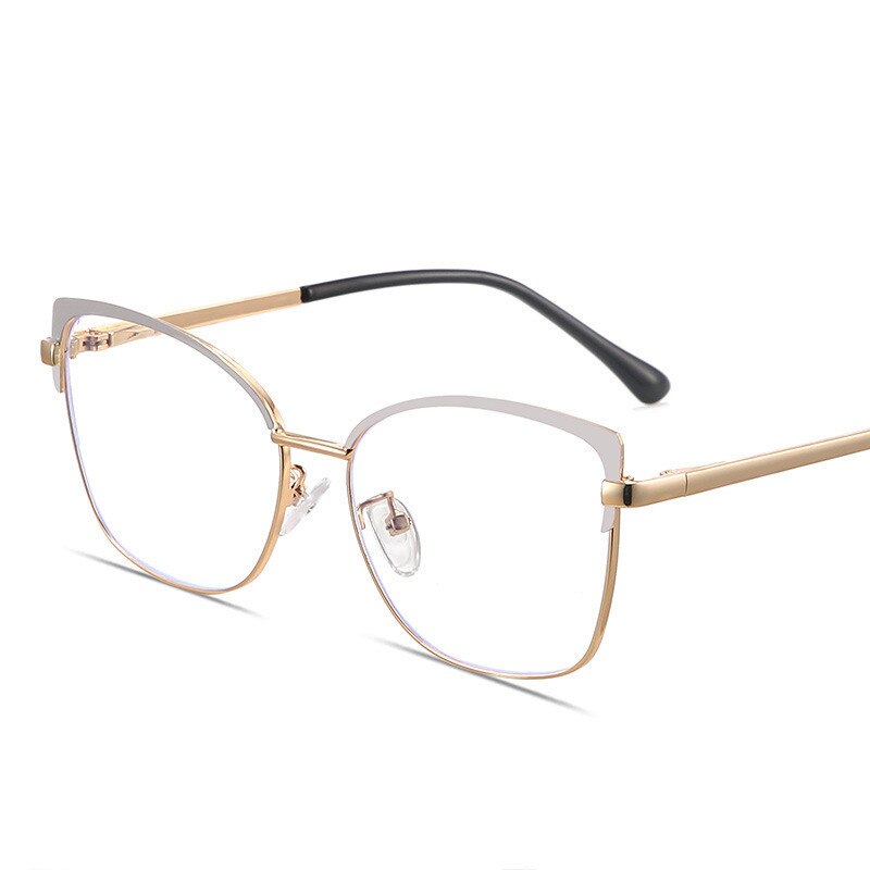 Yooske Anti Blauw Licht Kat Bril Frame Vrouwen Met... – Grandado