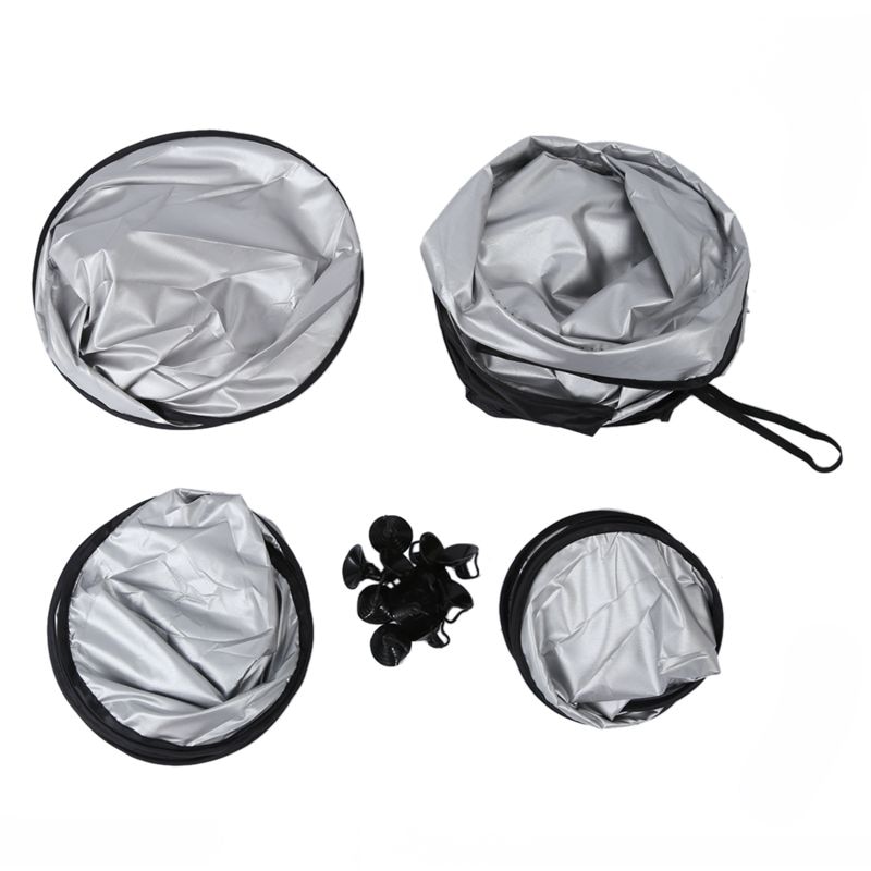 6Pcs Folding Silvering Reflective Car Window Sun S... – Grandado