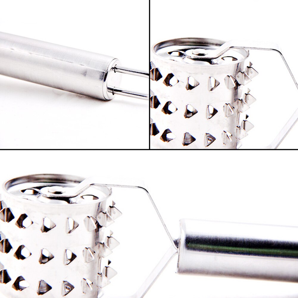 Stainless Steel Tender Meat Hammer Meat Tenderizer... – Grandado