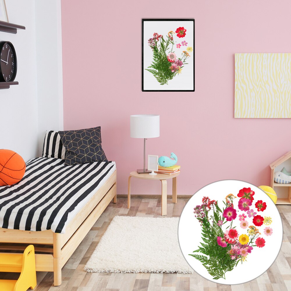 40 Uds flores secas epoxi de cristal Material Flor... – Grandado