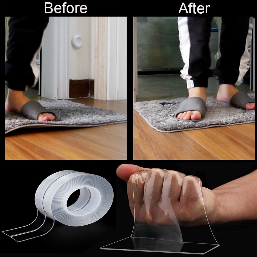 1/2/3/5m Reusable Nano Tape Double-Sided Adhesive ... – Grandado