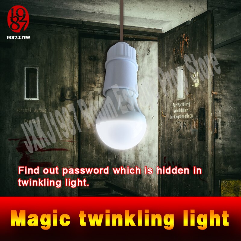 Real room escape prop puzzle lights live escape fi... – Grandado