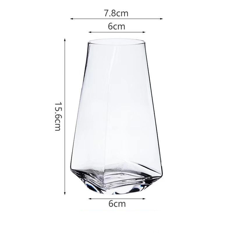 500ML Ins Style Transparent Glass Beer Cocktail Dr... – Grandado