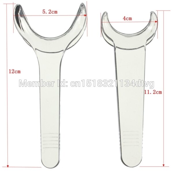 2 Pcs Teeth Whitening Dental Retractor T Type Plas... – Vicedeal