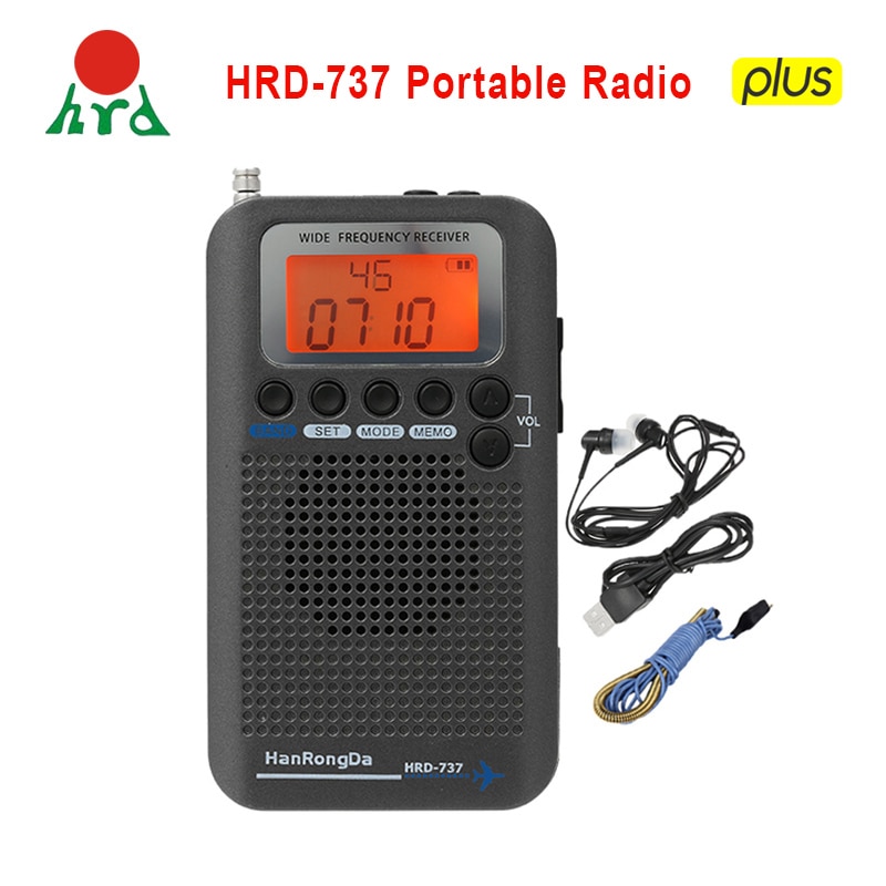 HanRongDa HRD-737 Portable Radio Aircraft Full Ban... – Vicedeal