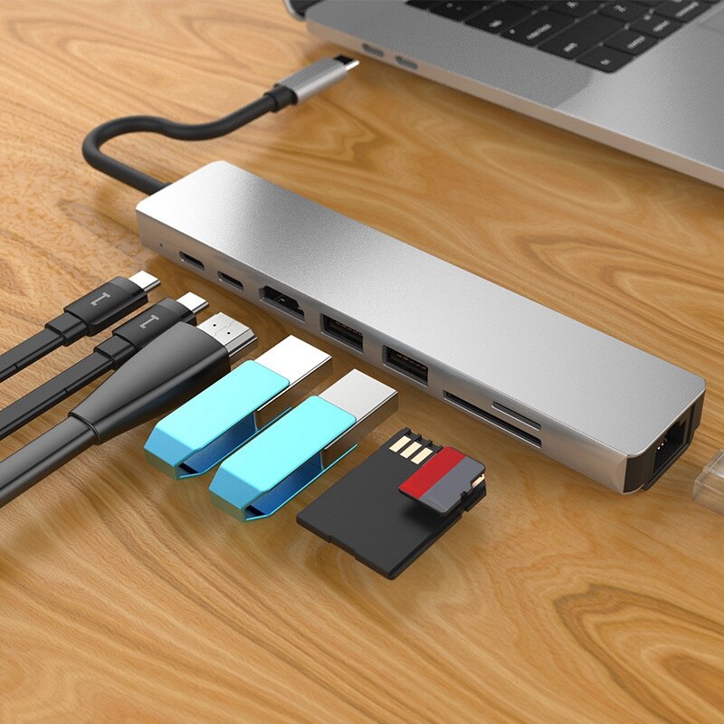 High-Speed Type-C Hub Notebook Computer, Card Read... – Grandado