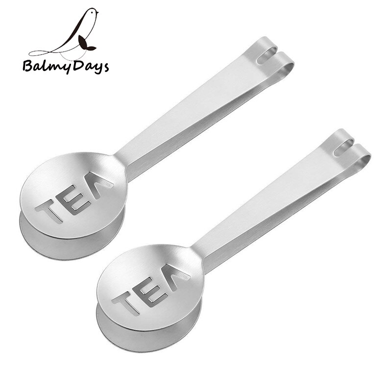 2Pcs Stainless Steel Tea Bag Tongs Reusable Teabag... – Grandado