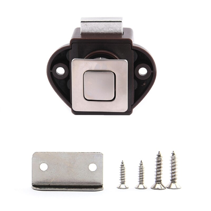 Verborgen Knop Lock Push Button Klink Rv Push Lock... – Vicedeal